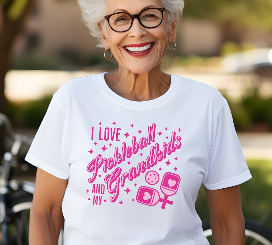 Cute Pickleballer Shirt for Grandma, Pickle Ball Valentines Day Gift ...