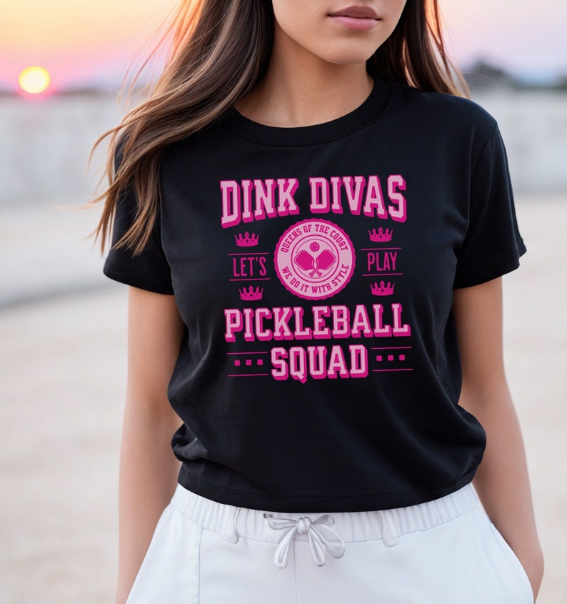 Funny Pickleballer Shirt for Mom, Cute Pickleball Group Tee, Matching ...