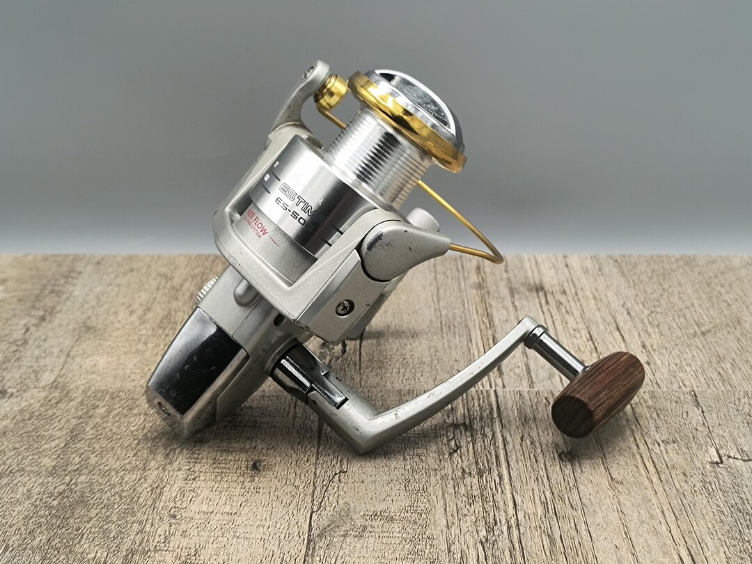 Fin-nor ES-500 ESTAMA 6 Bearings Spinning Reel Free Flow Casting System ...