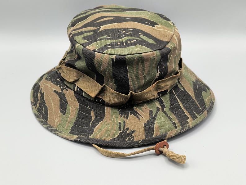 Tiger Stripe Camo Boonie Hat Made in USA Size Ex-large Jungle ...