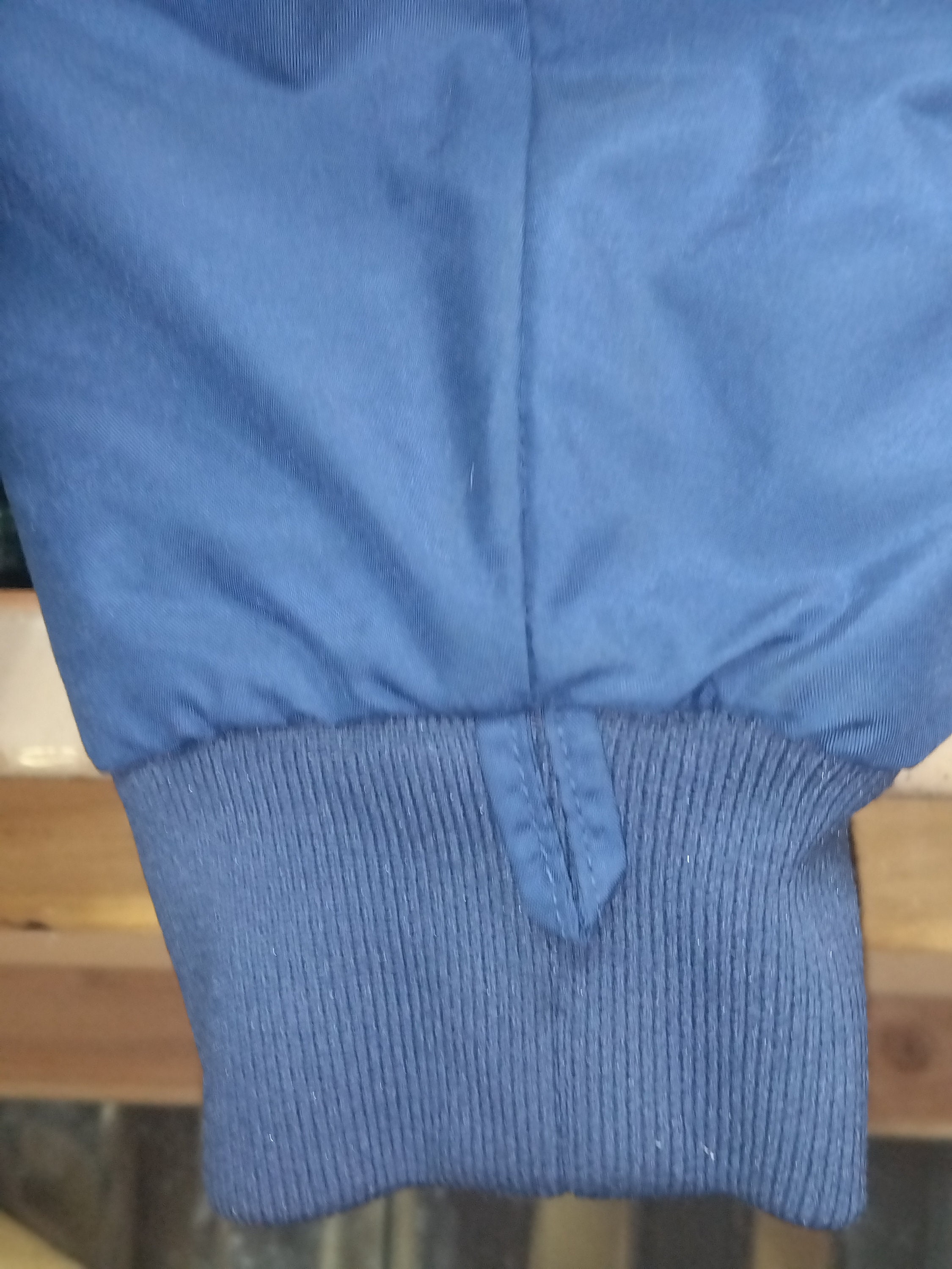 Pepsi Cola Aramark Jacket Corporate Fleece Lined Bomber Men's Size Large Blue Embroidered Logo ...