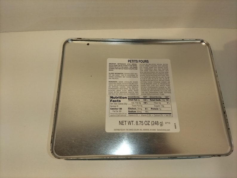 Chris Mouse PETITS FOURS Biscuit Tin Delivering Christmas Magic Since ...