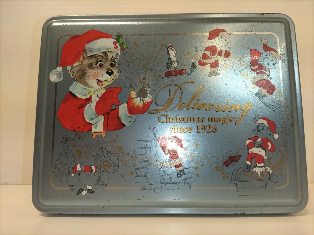 Chris Mouse PETITS FOURS Biscuit Tin Delivering Christmas Magic Since ...