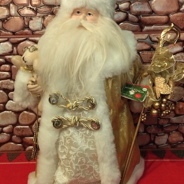 Ivory Santa Tree Topper - Etsy