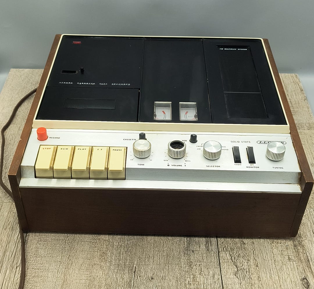 Vintage Lloyd's Multiplex Stereo Receiver Radio/cassette Player/ Tape ...