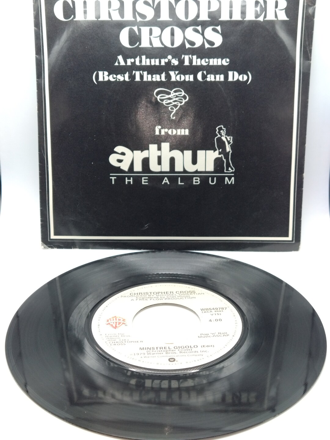 Christopher Cross Arthur's Theme Best That You Can Do With Paper Sleeve ...