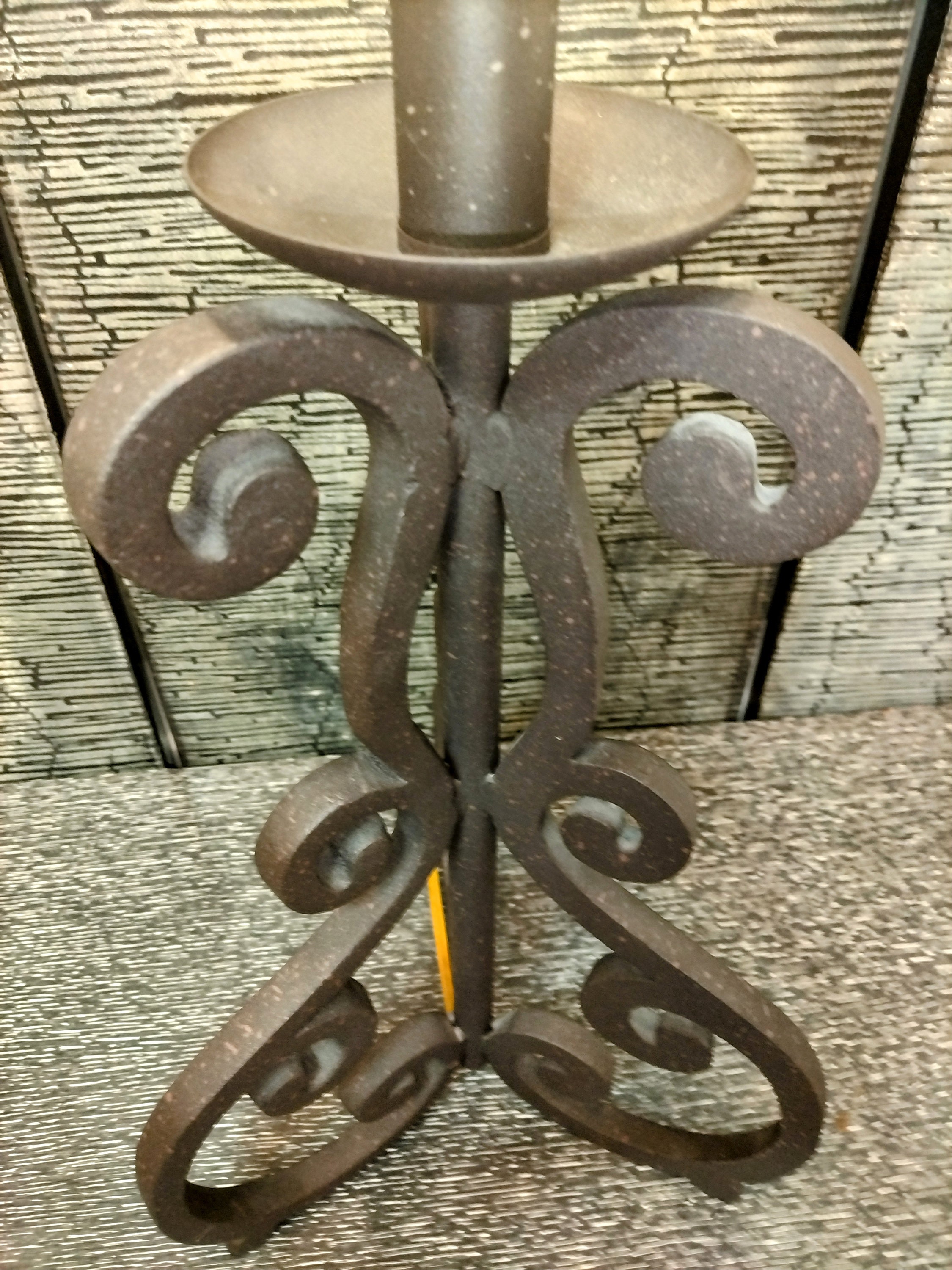 Hand Forged Iron Scroll Custom TABLE LAMP 29 3-way 3 Leg Base Weld ...