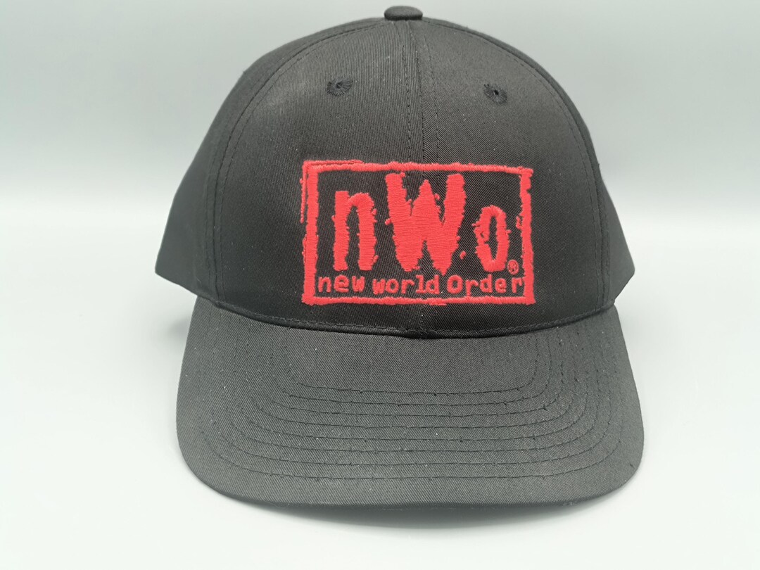 Vintage 1998 NWO New World Order WCW Snapback Hat Wrestling 1990's New ...