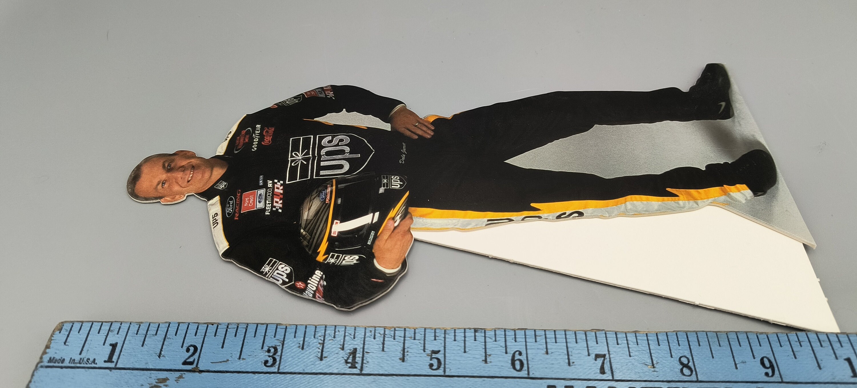 NASCAR Dale Jarrett Cardboard Pop up Standee Display 10" Vintage ...