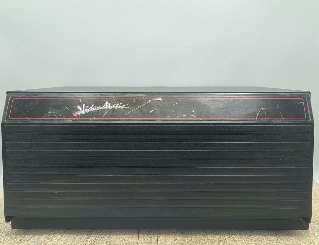 Video Matic Vintage Videogame Storage Drawer 30 Jewel Case Slots Hold ...