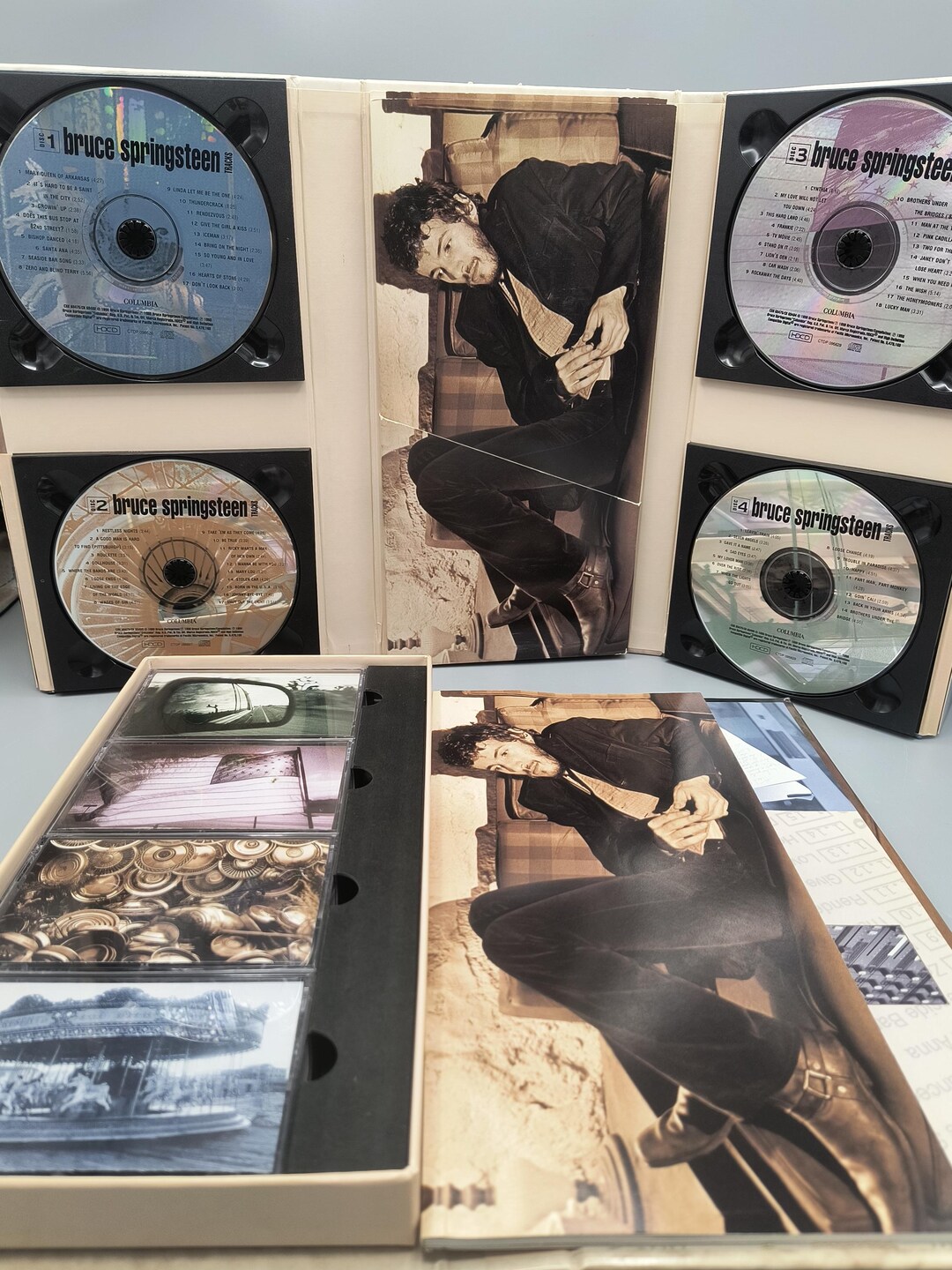 Bruce Springsteen Tracks Box Sets Lot Bundle With 4 CD, 4 Cassette Sets ...