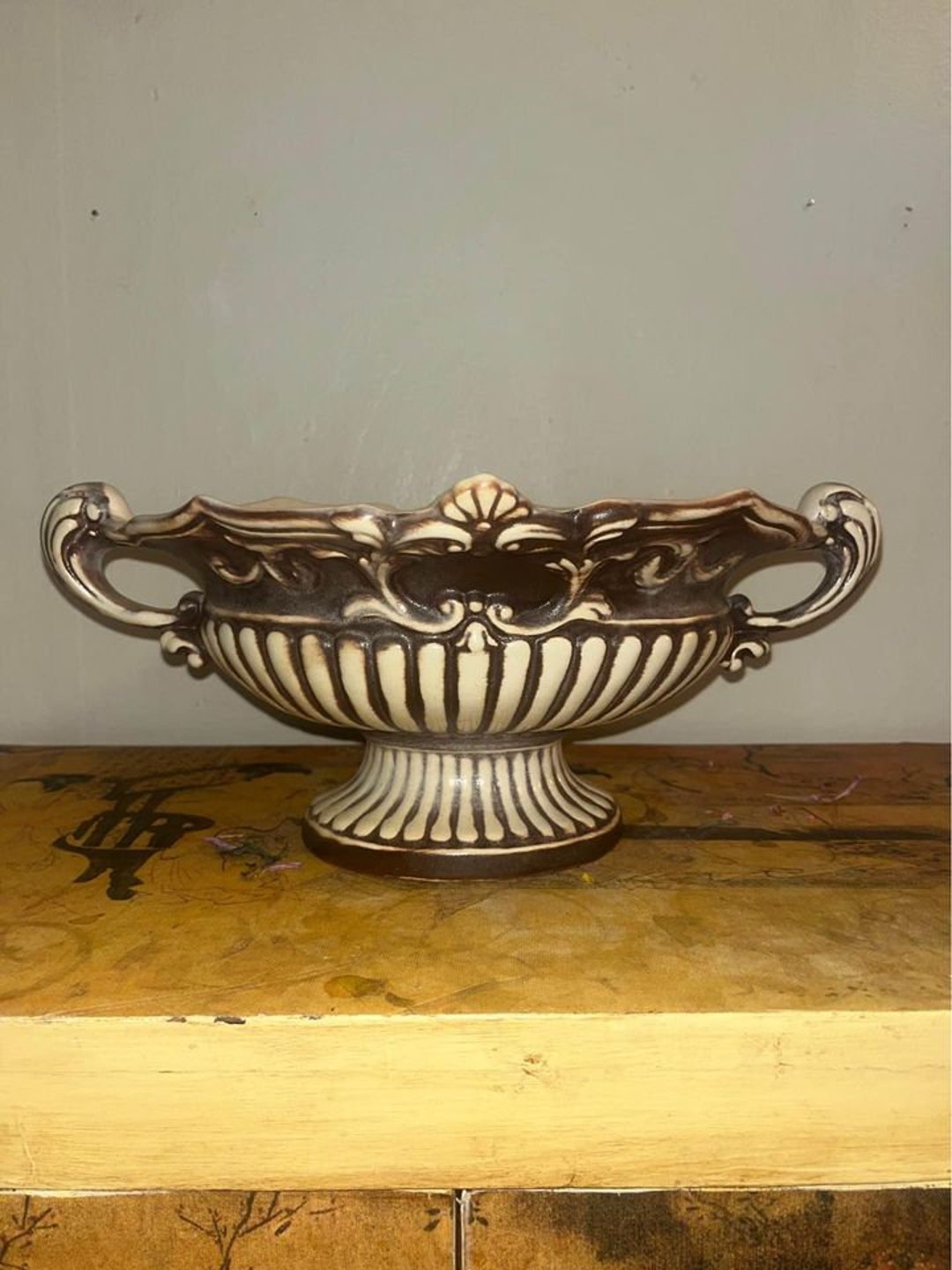 Rumrill Art Pottery 1930s Stoneware Table Vase Almost Antique ...