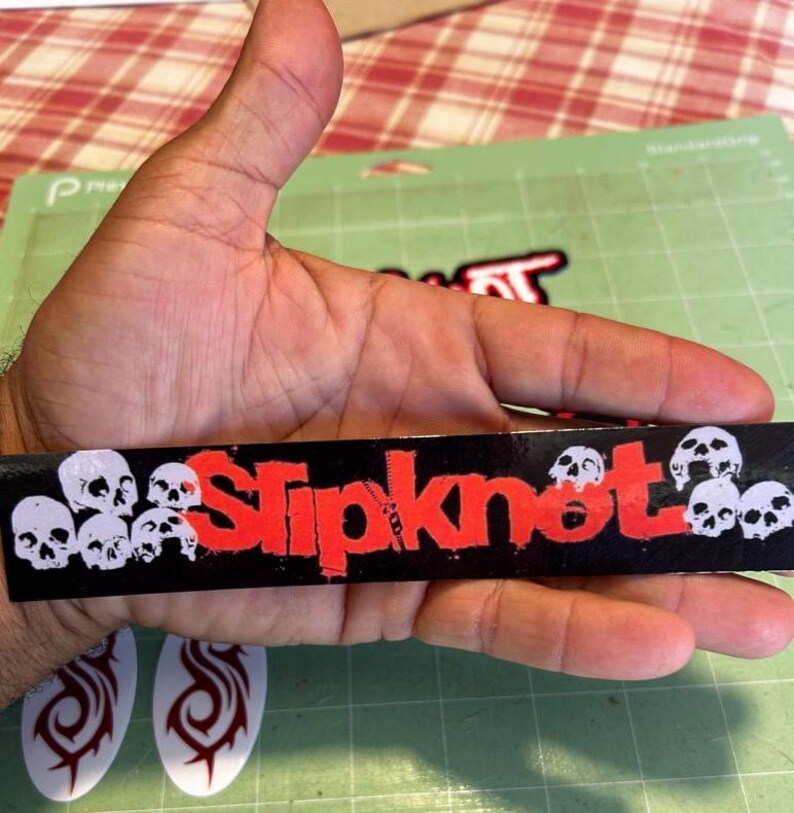 Slipknot 5pc Sticker Pack or Each Sold Separately, Slipknot Sticker ...