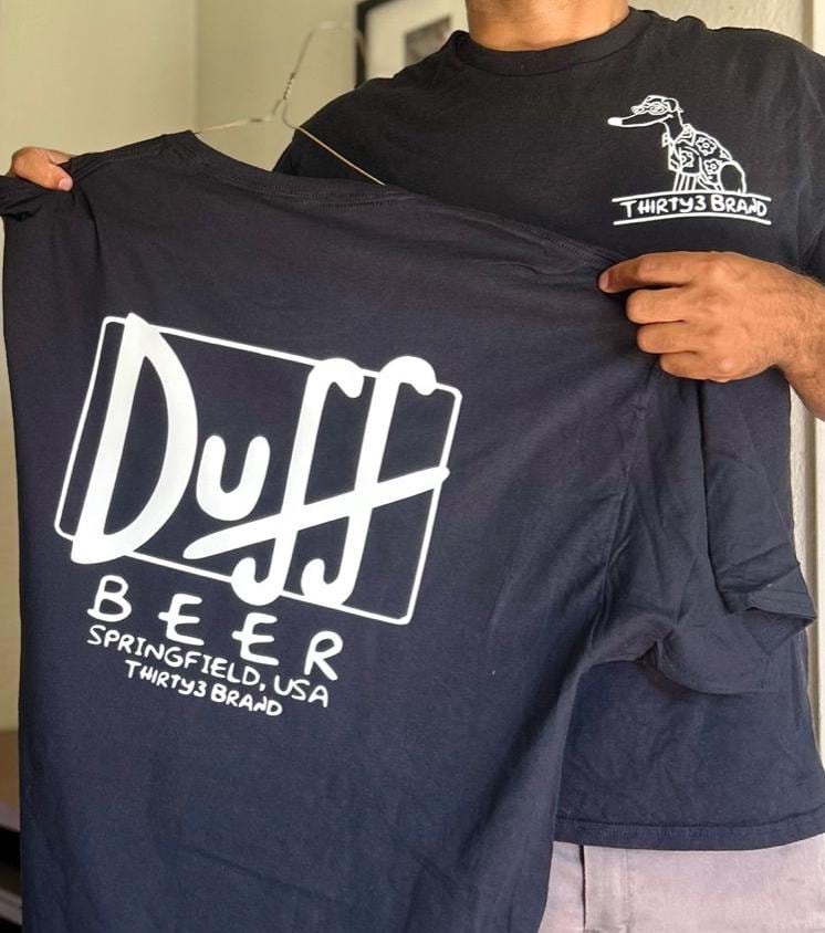 Simpsons Duff Beer Shirt, Suds Mcduff Shirt, Springfield Elementary ...