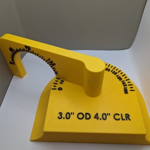 U Bend Fabrication Tool - Angle Finder and Degree Marking - Etsy UK