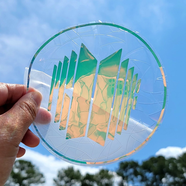 BTS Proof Suncatcher BTS Window Cling BTS Window Decor - Etsy