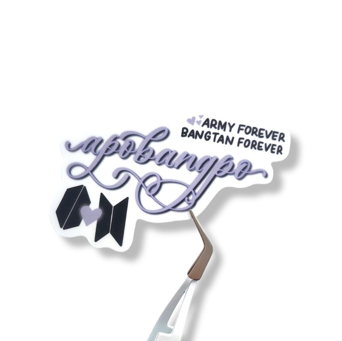 Apobangpo Sticker BTS Army, Army Forever Bangtan Forever Sticker, BTS ...