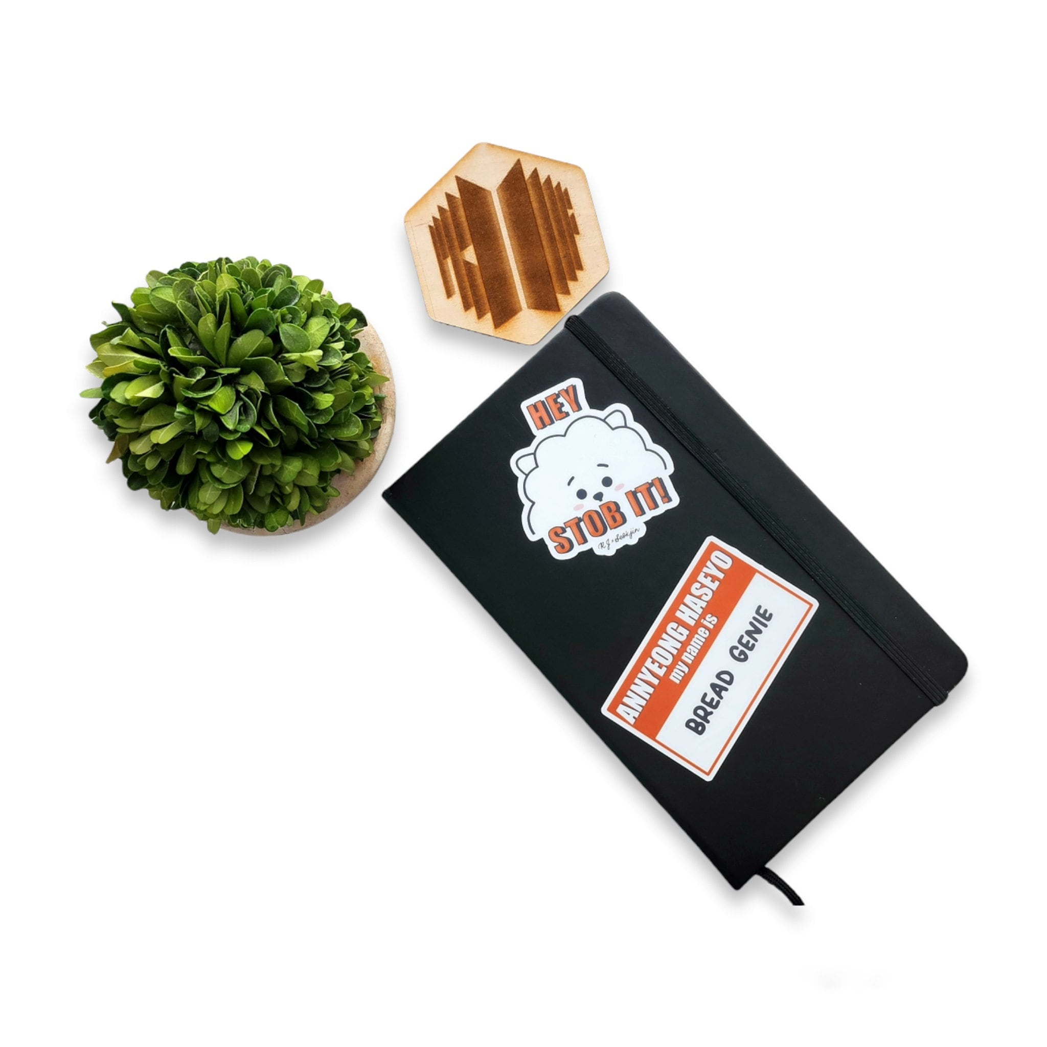 Annyeong Haseyo My Name is BTS Sticker Hello My Name is Sticker, Name ...