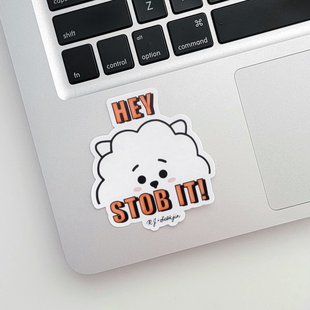 BT21 RJ Hey Stob It Sticker RJ Sticker, BTS Jin Sticker, Bangtan, Bts ...