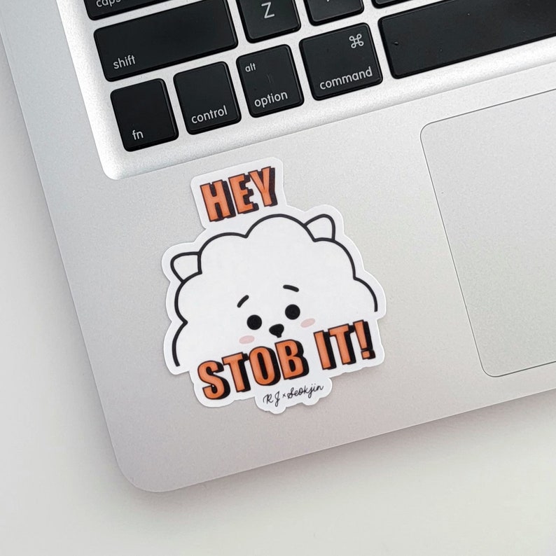 BT21 RJ Hey Stob It Sticker RJ Sticker, BTS Jin Sticker, Bangtan, Bts ...