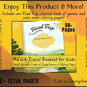 Road Trip License Plate Game- Kids Activity- Digital Download ...