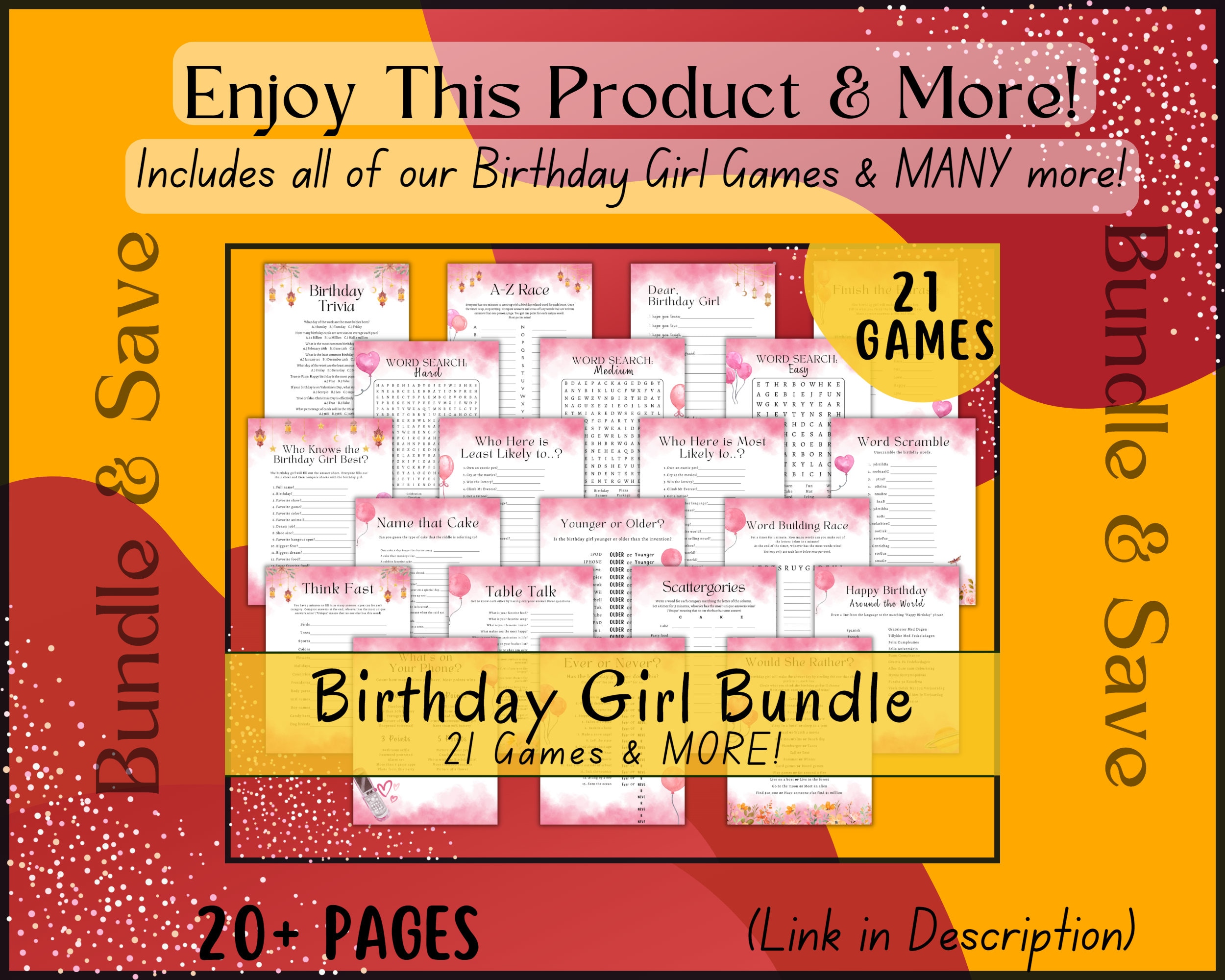 How Well Do You Know the Birthday Girl, Printable Birthday Game - Etsy