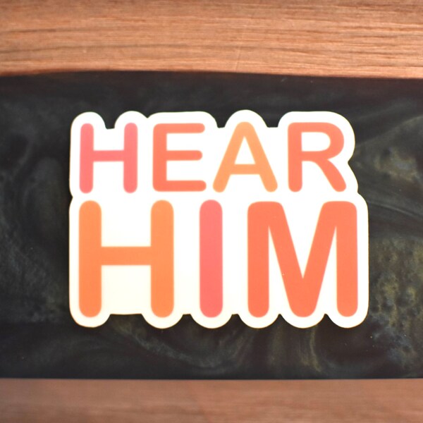 Hear Him - Etsy