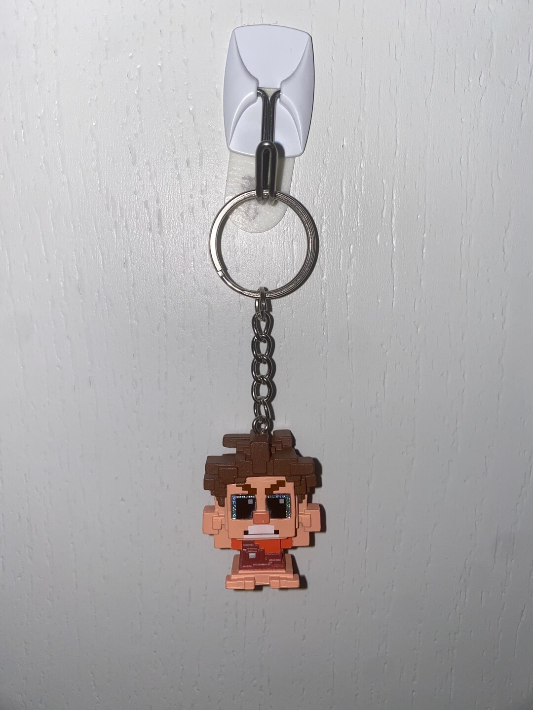 Wreck It Ralph Pixal Keychain. - Etsy