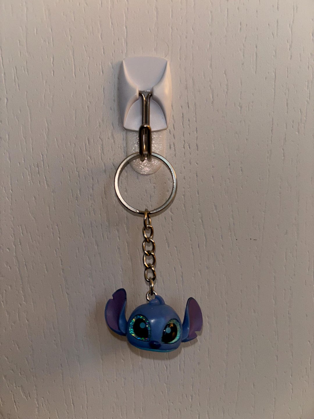 Stitch Laying Flat Keychain. - Etsy