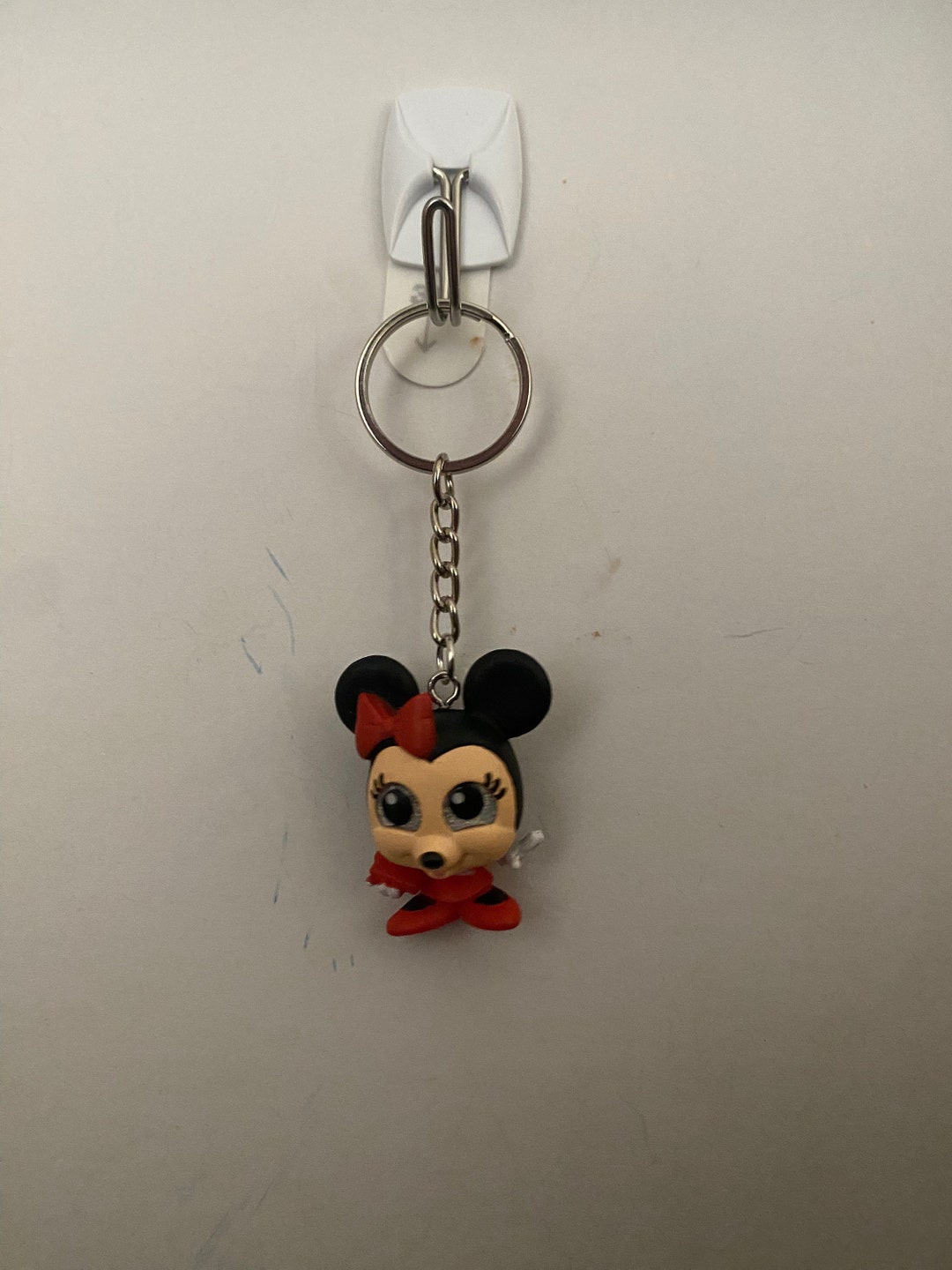 Minnie Mouse Keychains - Etsy