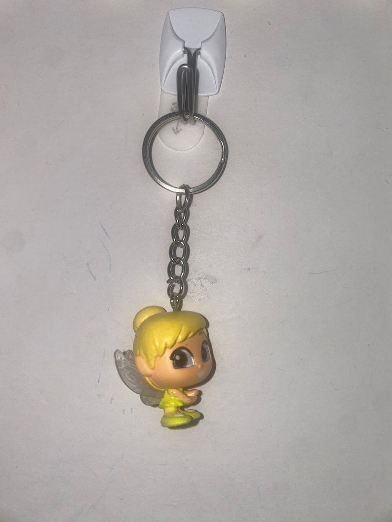 Tinkerbell Keychain - Etsy