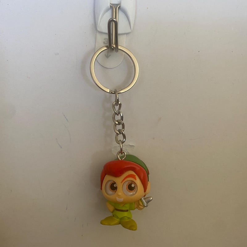 Peter Pan Key Chain - Etsy