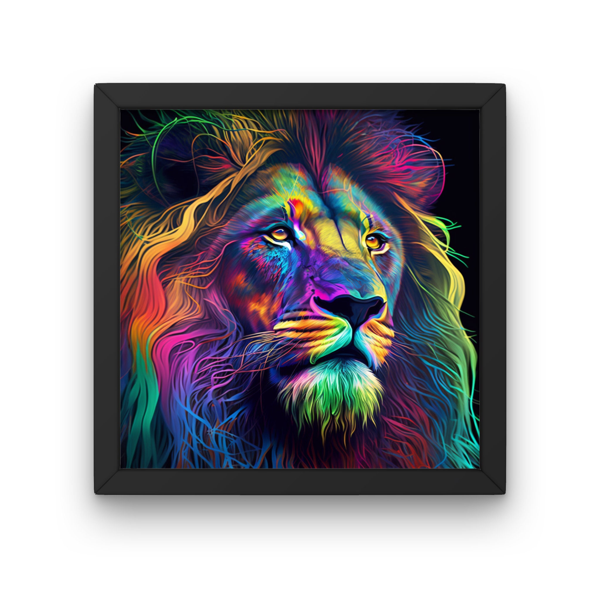Psychedelic Lion