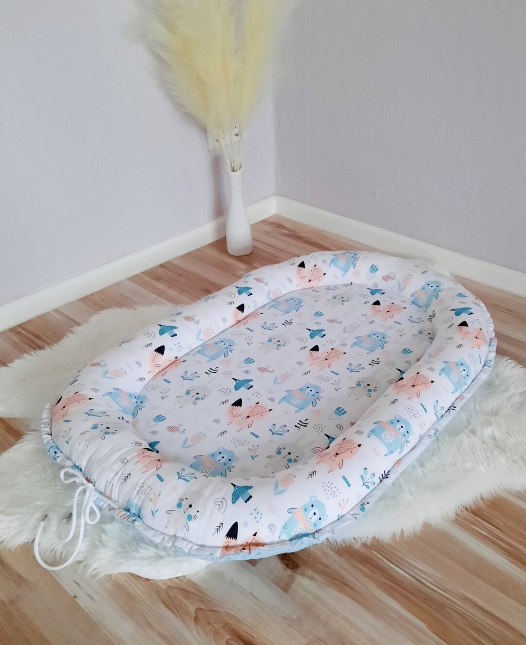 Play Mat Forest Animals Mat Under a Play Arch Baby Play Mat - Etsy