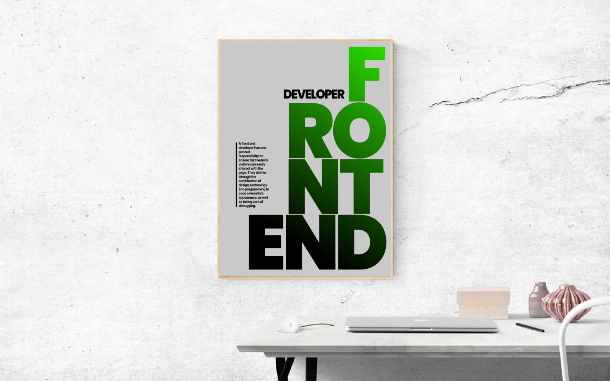 Frontend Developer Poster, Programming Poster, Coding Digital Prints ...