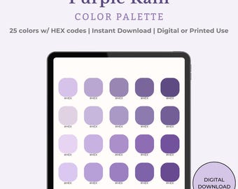 Raisin Color Palette | Trendy Color Schemes for Websites, Branding, and ...