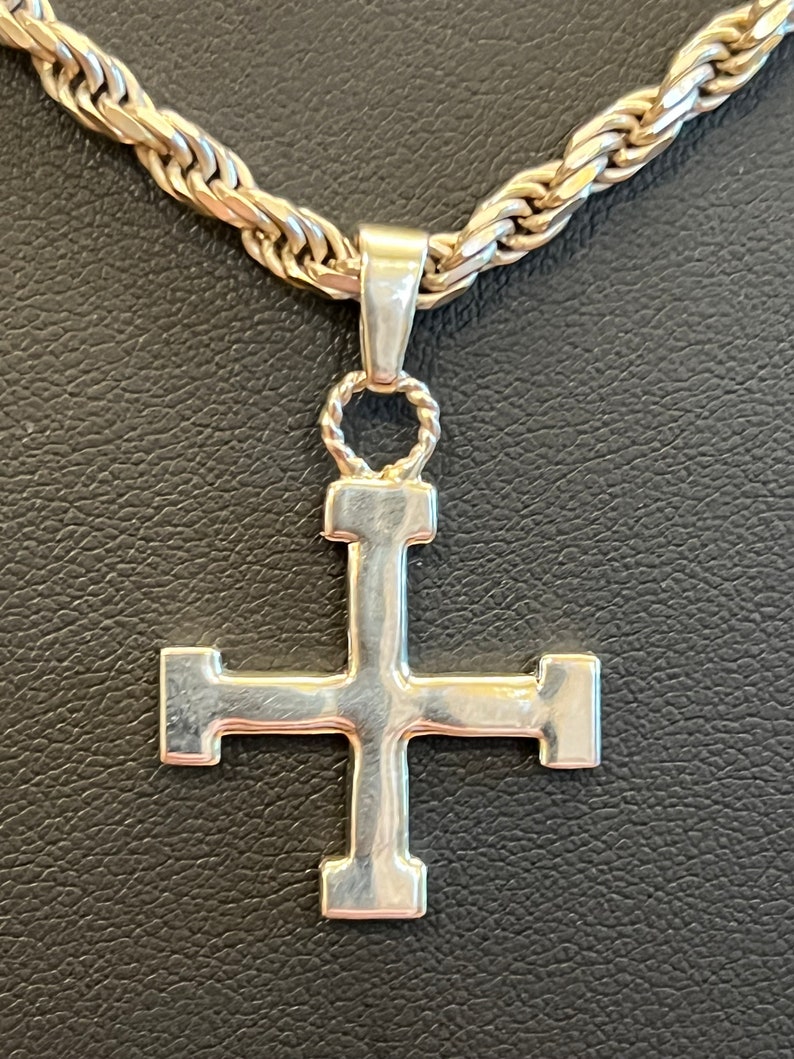 Teutonic Cross in Sterling Silver - Etsy