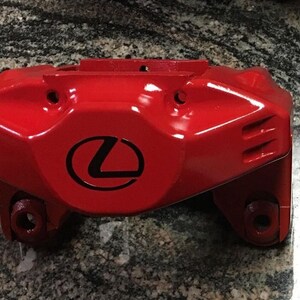 Lexus Logo Brake Caliper Vinyl Decal Sticker Set of 2 - Etsy