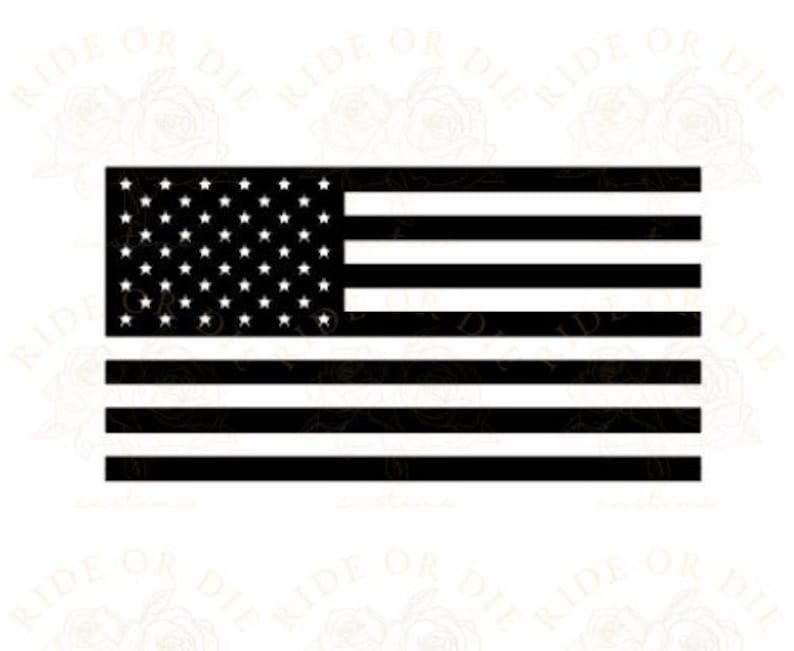 American Flag Vinyl Decal Sticker Multiple Colors Sizes - Etsy