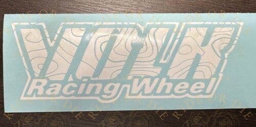 Volk Racing Wheels Topographic Vinyl Decal Sticker - Multiple Sizes ...