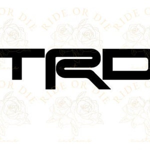 TRD Brake Caliper Vinyl Decal Sticker Set of 2 Multi Sizes Multi Colors ...