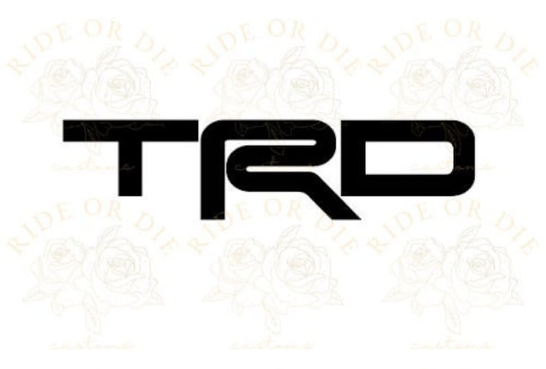 TRD Brake Caliper Vinyl Decal Sticker Set of 2 Multi Sizes Multi Colors ...