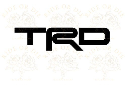 TRD Brake Caliper Vinyl Decal Sticker Set of 2 Multi Sizes Multi Colors ...