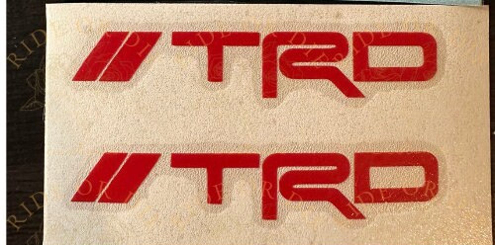 TRD Brake Caliper Vinyl Decal Sticker Set of 2 - Multi Colors - Etsy