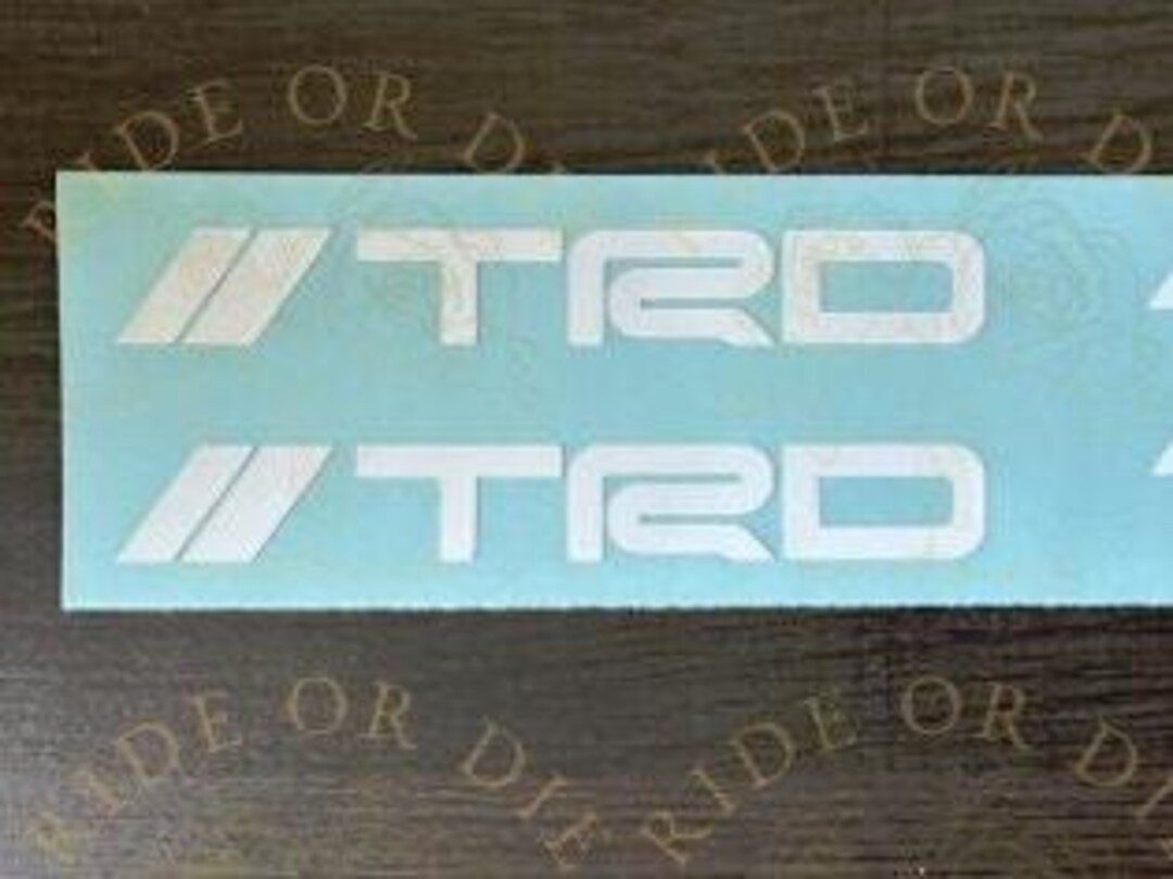 TRD Brake Caliper Vinyl Decal Sticker 1 Set of 2 Multi Colors - Etsy