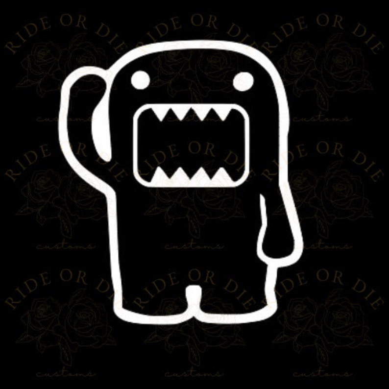 DOMO KUN Vinyl Decal Sticker Multiple Sizes Colors JDM - Etsy