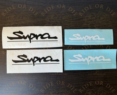 Supra Brake Caliper Vinyl Decal Sticker Set of 2 Multi Sizes Multi ...