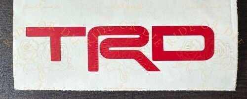 TRD Brake Caliper Vinyl Decal Sticker Set of 2 Multi Sizes Multi Colors ...