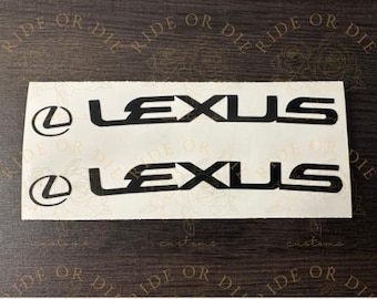 Lexus Sticker | Premium Quality Vinyl Decal - Etsy