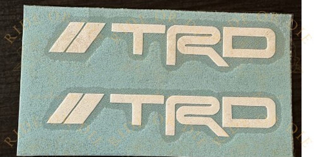 TRD Brake Caliper Vinyl Decal Sticker Set of 2 - Multi Colors - Etsy